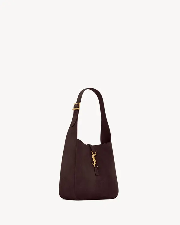 Saint Laurent Le 5 A 7 Supple Small In Suede - Arab