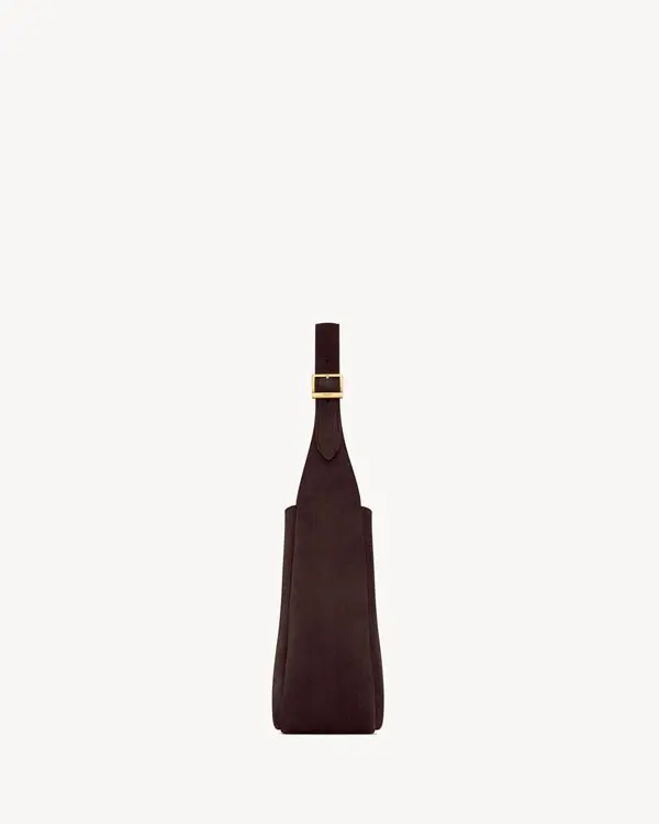 Saint Laurent Le 5 A 7 Supple Small In Suede - Arab