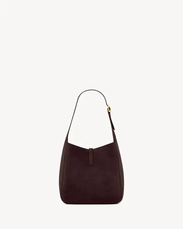 Saint Laurent Le 5 A 7 Supple Small In Suede - Arab