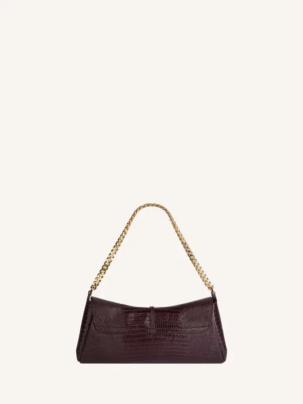 Balmain Embossed Leather Metropolis Bag