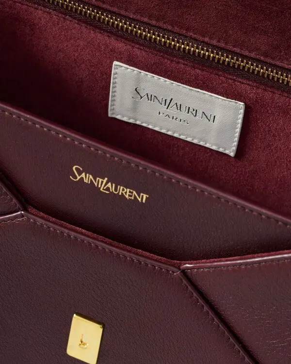 Saint Laurent Simone Medium In Soft Leather