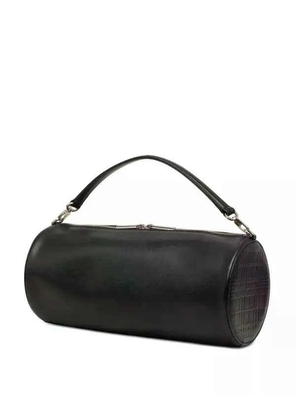 Burberry 2000-2017 Leather Barrel Satchel