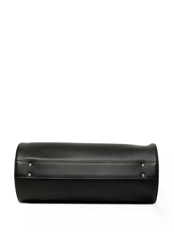 Burberry 2000-2017 Leather Barrel Satchel