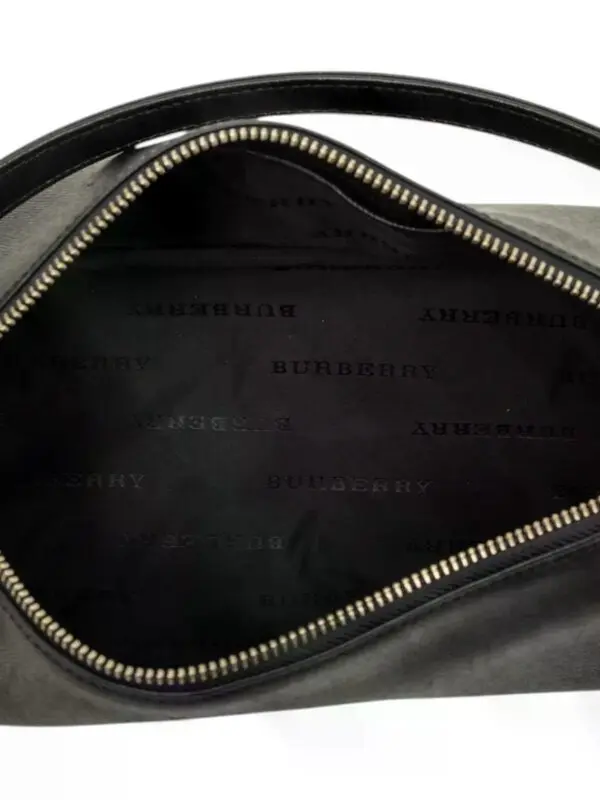 Burberry 2000-2017 Leather Barrel Satchel