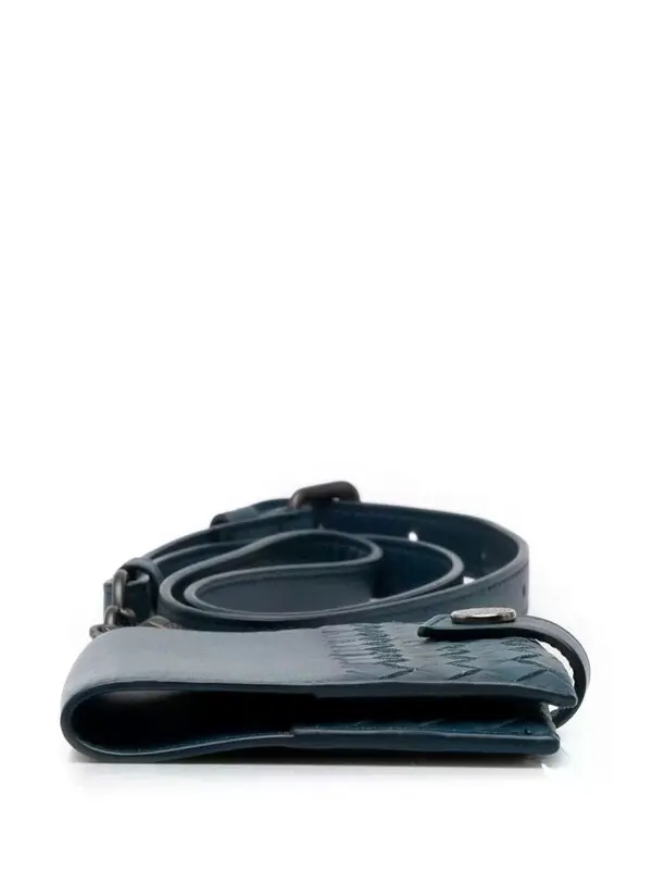 Bottega Veneta 2012-2026 Nappa Intrecciato Case With Strap Passport Cover