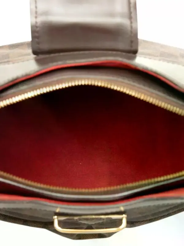 LOUIS VUITTON 2009 Damier Ebene Sistina Pm Shoulder Bag - Brown