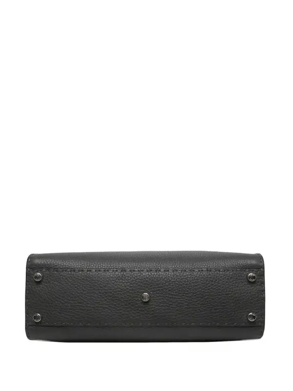 Fendi 2000-2010 Medium Leather Selleria Peekaboo Iconic Satchel