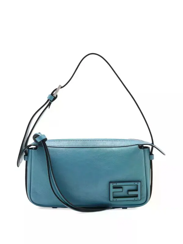Fendi 2010-2026 Mini Leather Simply Handbag - Blue