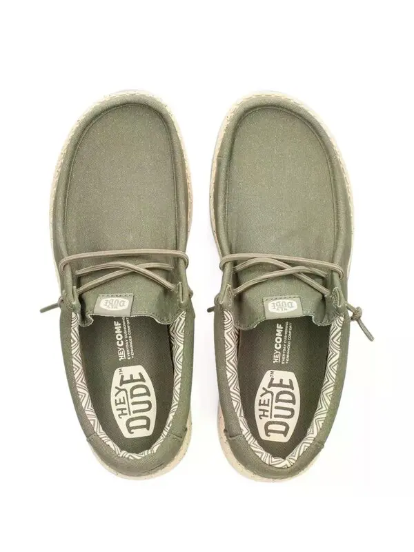 HEY DUDE Speckled-sole Loafers