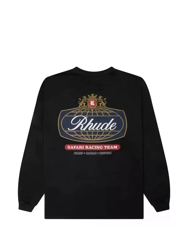 Rhude Safari Crest Ls Tee