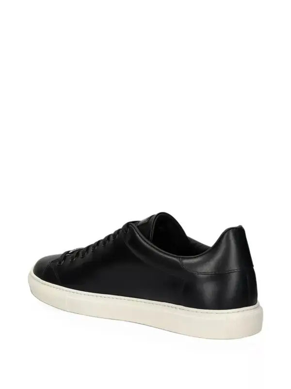 Roberto Cavalli Logo-embossed Leather Sneakers