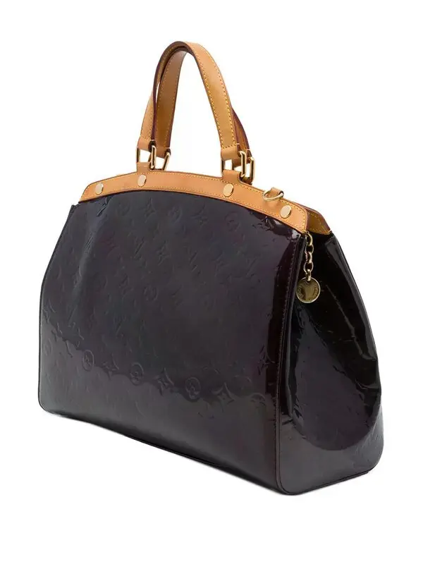 LOUIS VUITTON 2000-2026 Monogram Vernis Brea Gm Satchel