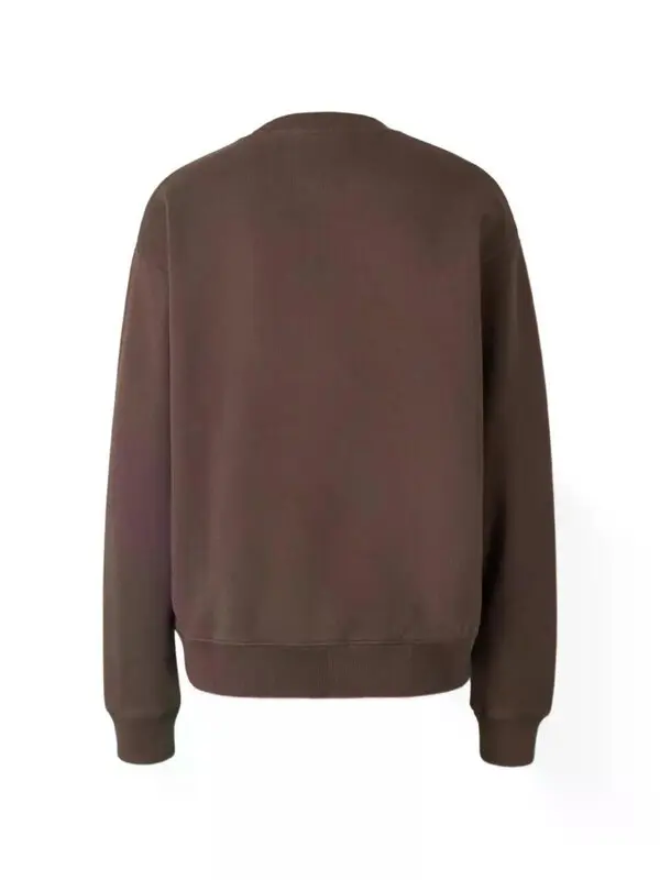 Sporty & Rich Horse-print Crew-neck Sweatshirt