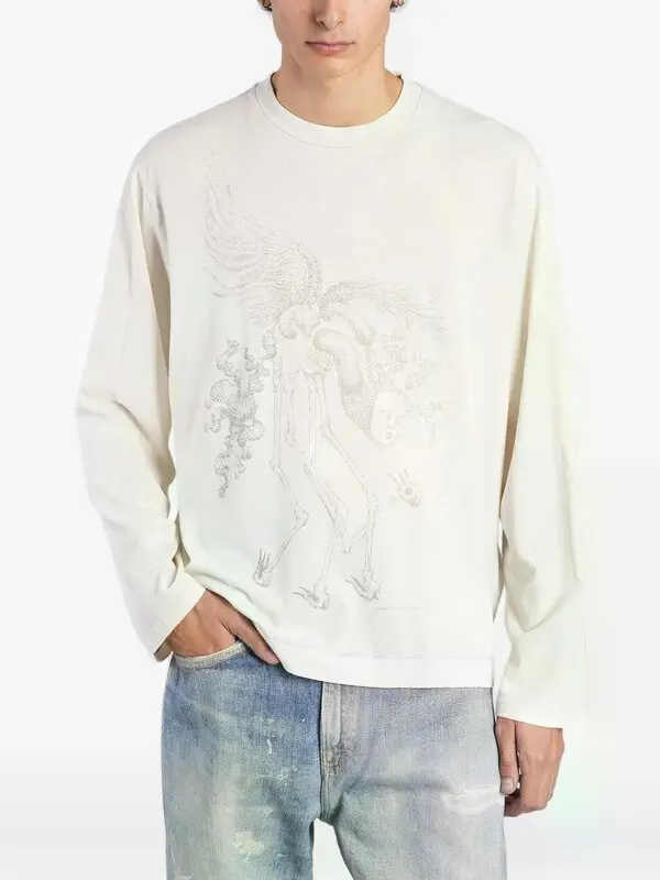 Our Legacy Box Longsleeve T-shirt - Neutrals