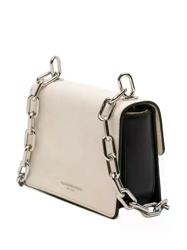 Alexander Wang 2018-2019 Small Bicolor Leather Hook Crossbody Bag