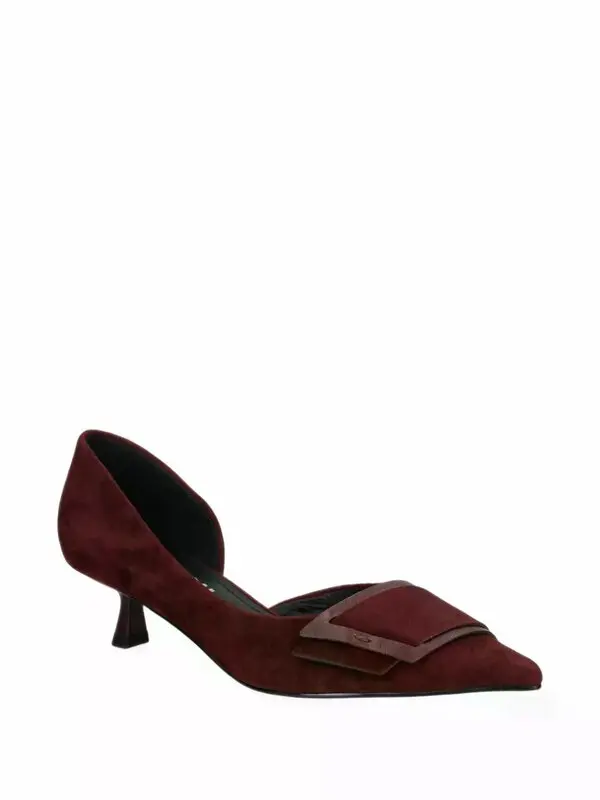 BIBI LOU Pointed-toe Suede Pumps