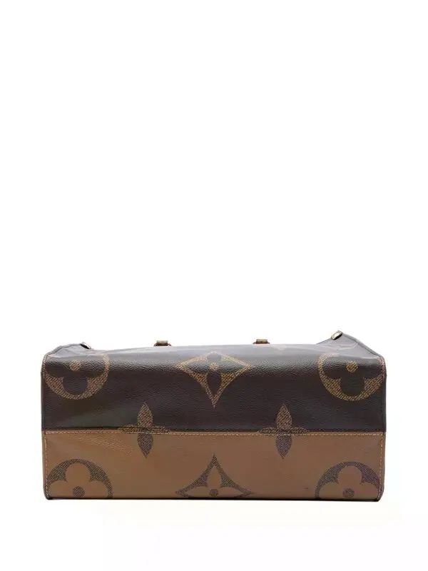 LOUIS VUITTON 2019 Monogram Reverse Giant Onthego Mm Satchel