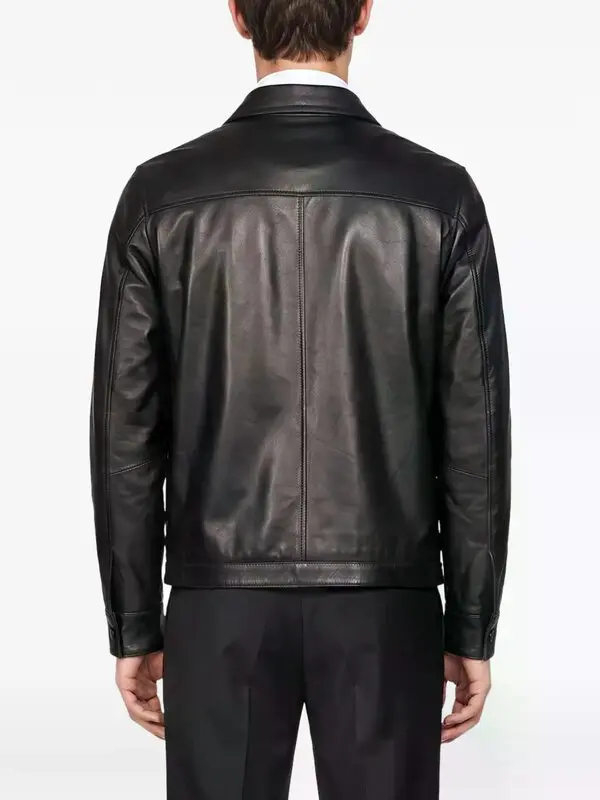 Tagliatore Jaxon Leather Jacket