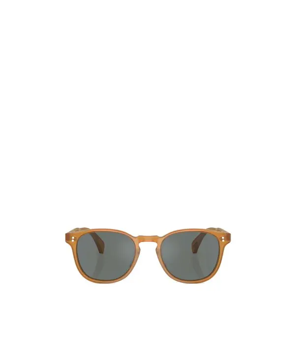 Oliver Spencer Finley Esq. Round-frame Sunglasses - Gray