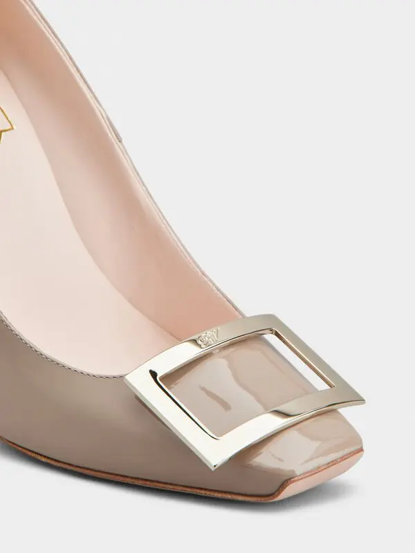 ROGER VIVIER Belle Vivier Trompette Pumps - Beige