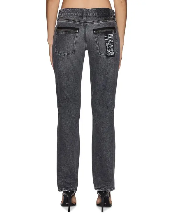 Ksubi The Moss Glitch Low Rise Skinny Jeans