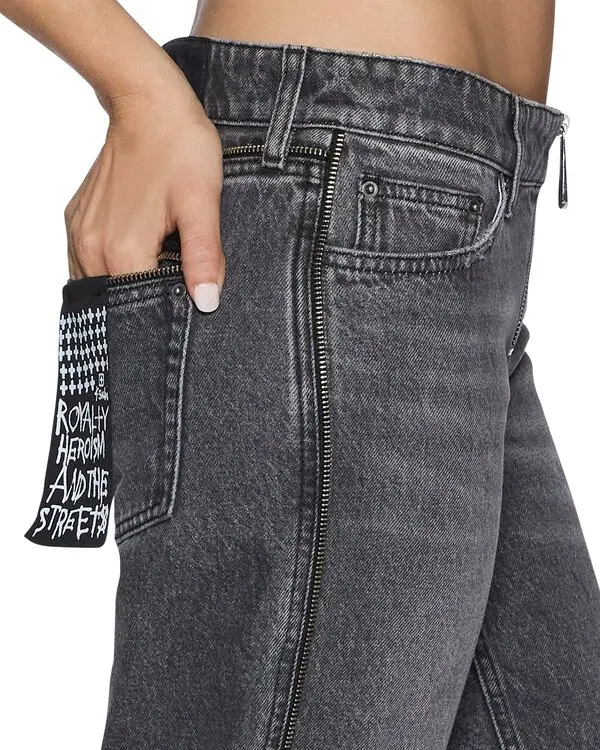Ksubi The Moss Glitch Low Rise Skinny Jeans