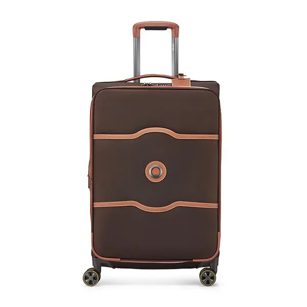 DELSEY PARIS Chatelet Air Medium Check In Softside Expandable Spinner - Brown