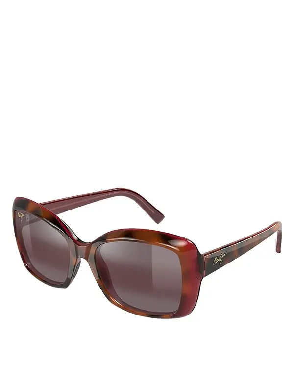 Maui Jim Orchid Butterfly Sunglasses, 57mm - Raspberry
