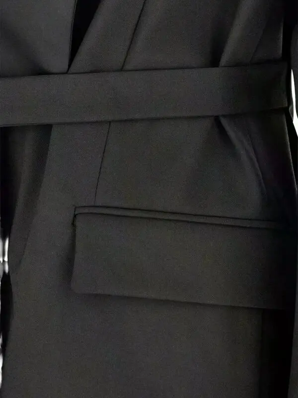 GIOVANNI BEDIN Belted Shawl-lapel Jacket