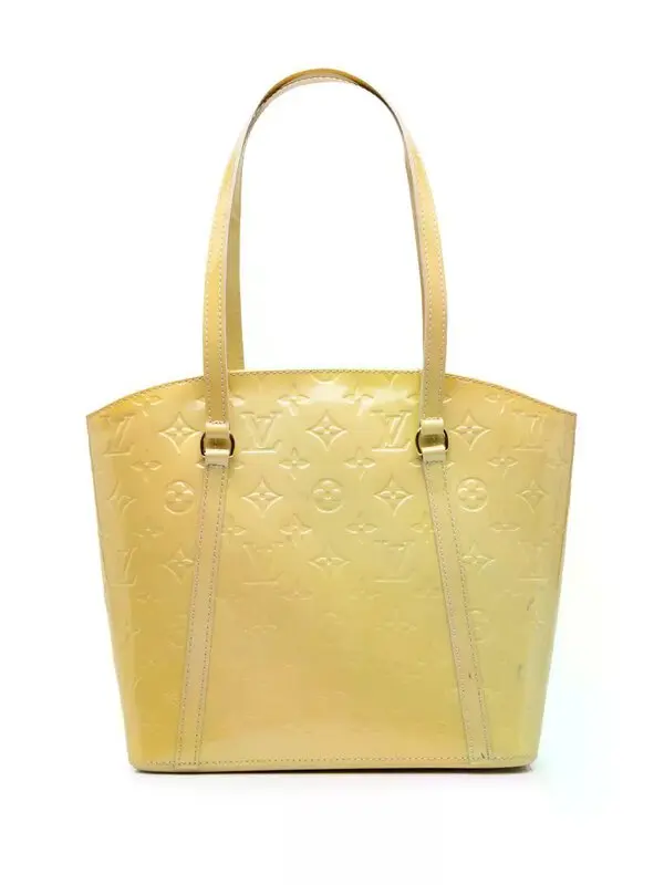 LOUIS VUITTON 2012 Monogram Vernis Avalon Mm Shoulder Bag - Neutrals