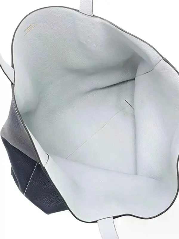 Hermès 2020 Clemence Double Sens 36 Tote Bag - Blue