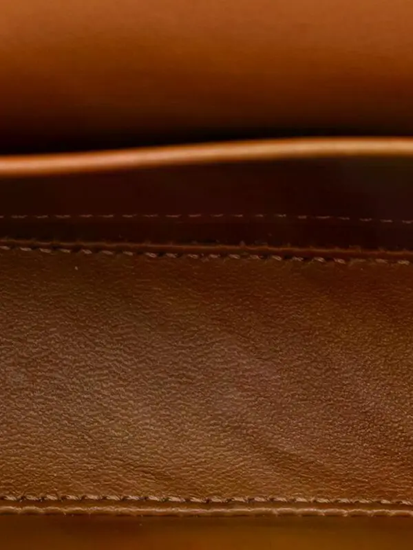 Celine 2019 Teen Triomphe Coated Canvas Triomphe Crossbody Bag