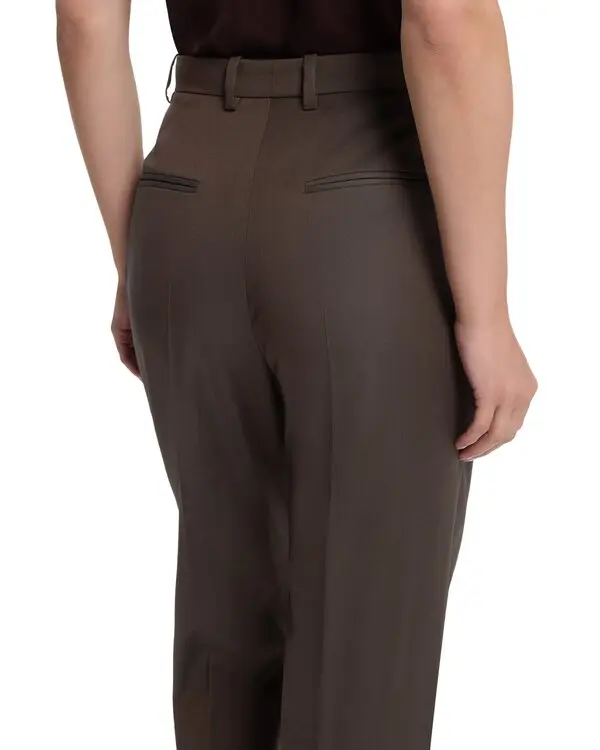 Hugo Boss Telasa Wool Straight Pants