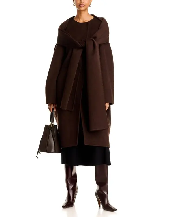 Hugo Boss Chalet Double Face Scarf Coat Exclusive