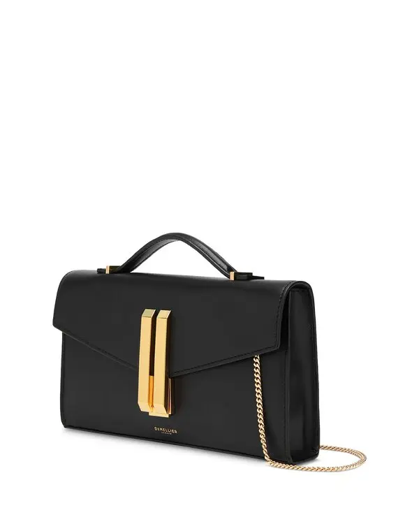 DEMELLIER The Vancouver Leather Clutch