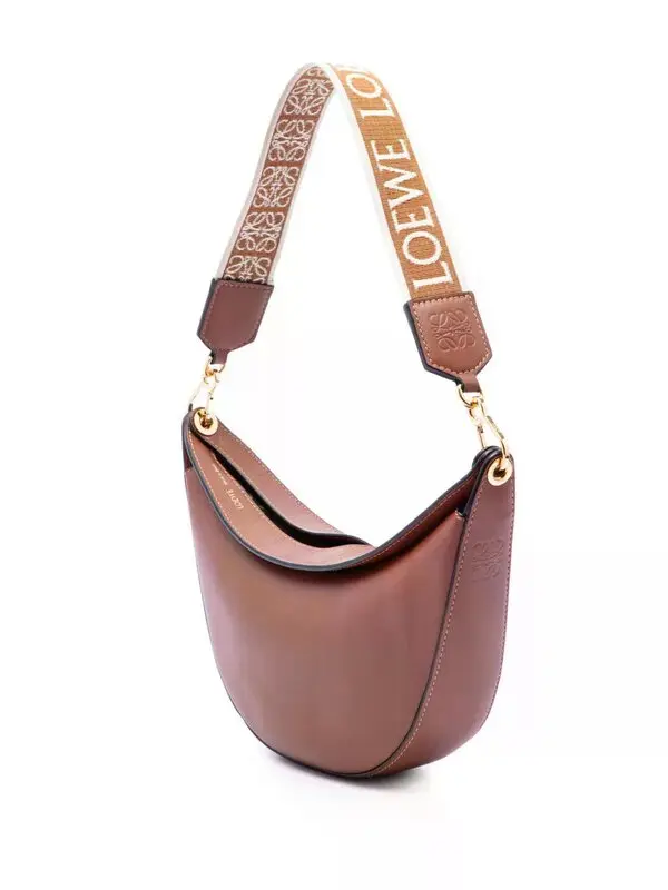 Loewe 2022 Small Leather Luna Hobo Satchel