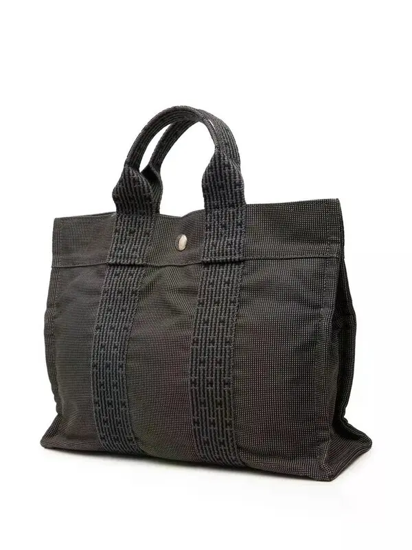Hermès 1990-2010 Canvas Herline Pm Tote Bag