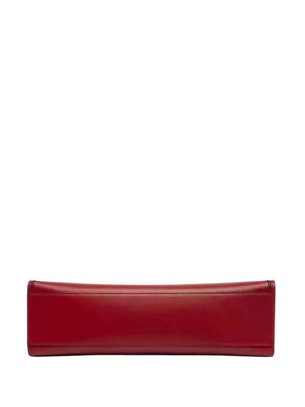 Fendi 2010-2026 Medium Perforated Leather Runaway Tote Satchel
