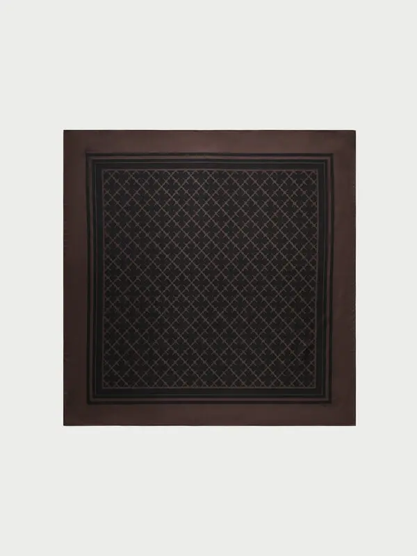 BY MALENE BIRGER Cornellia Silk Scarf - Dark Chokolate