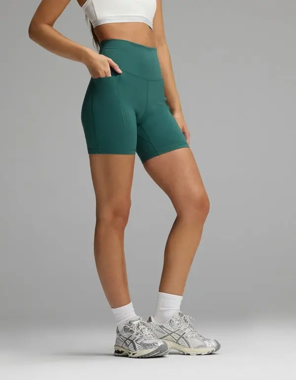 Cozy Earth Liv Biker Shorts 6" With Pockets - Uniform