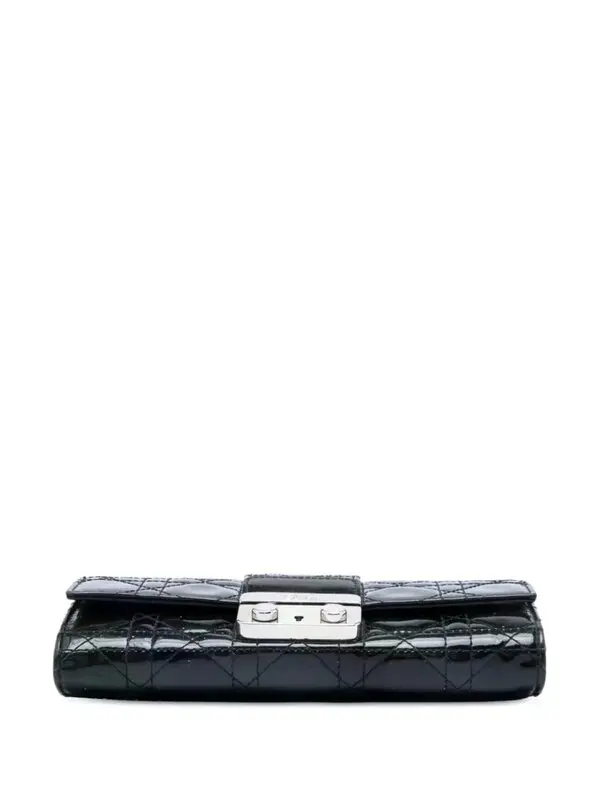 Dior 2013 Patent Cannage Miss Wallet On Chain Handbag