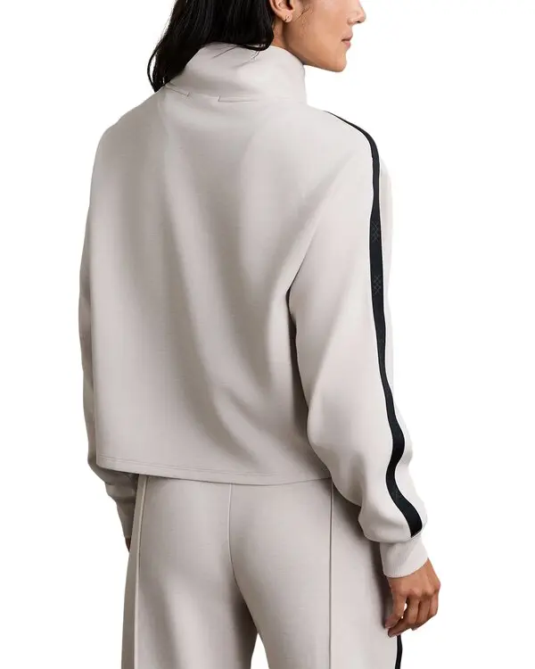 RHONE Dreamglow Track Stripe Half Zip Sweatshirt