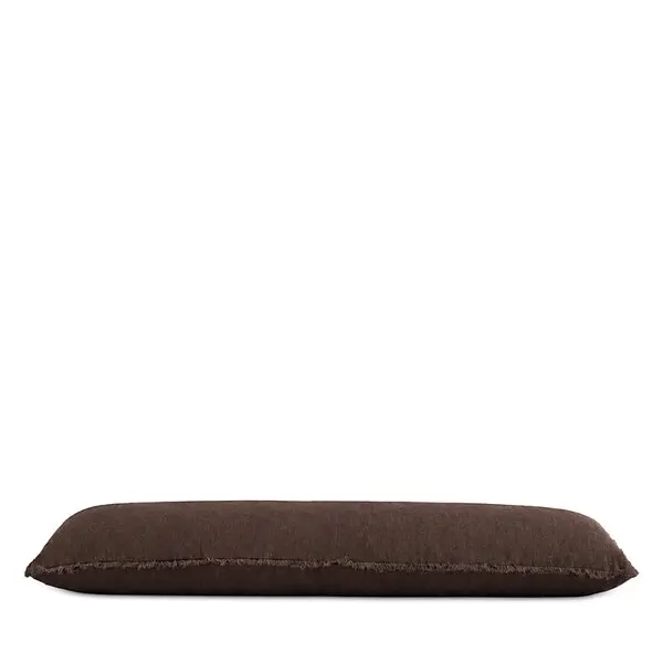 POM POM AT HOME Hunter Linen Body Pillow - Walnut