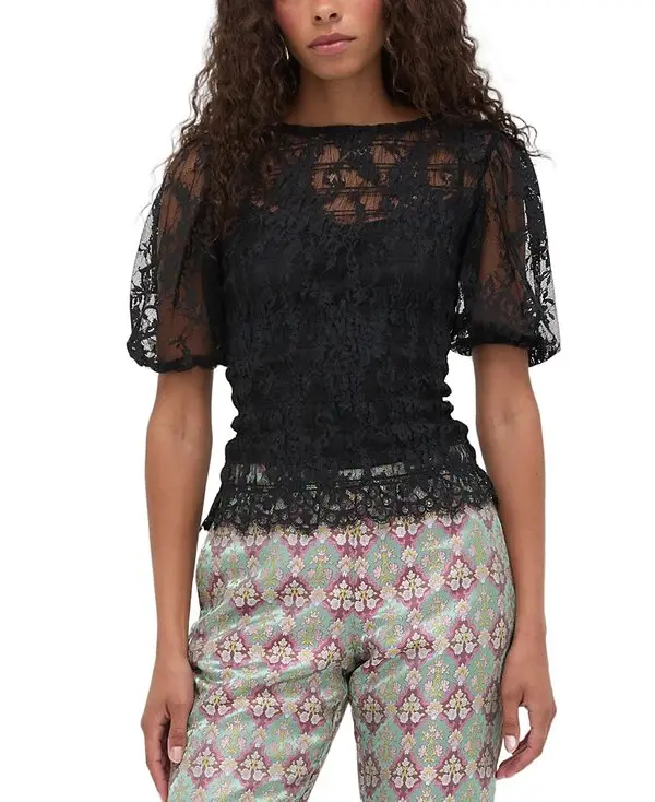 Hill House Home The Dalia Nap Top - Black