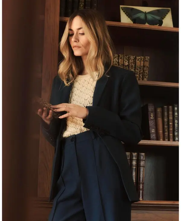 CARTOLINA Willow Crepe Blazer