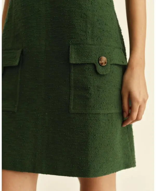 CARTOLINA Madison Boucle Mini Dress