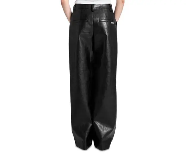 KATE BARTON Kyra Faux Leather Trousers