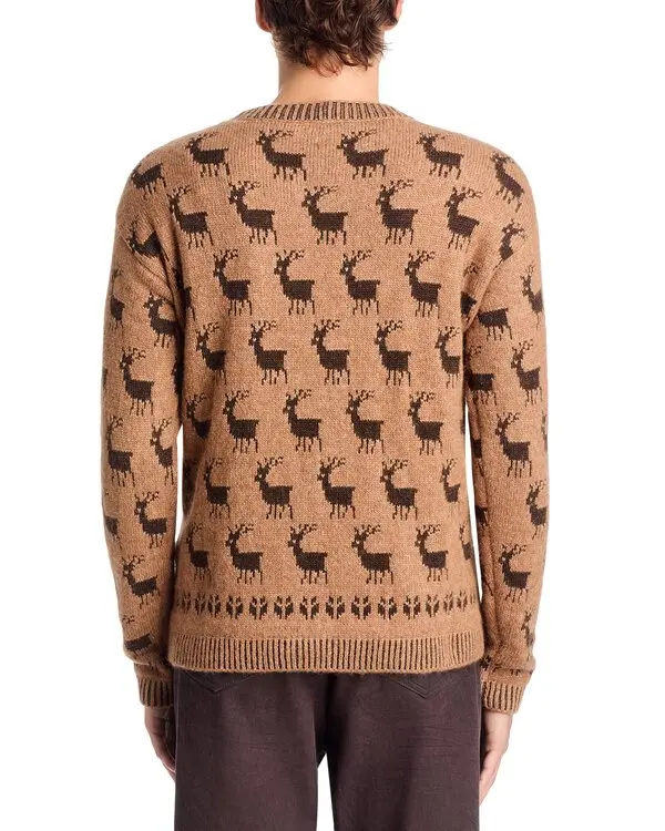 Moncler Grenoble Girocollo Intarsia Tricot Sweater