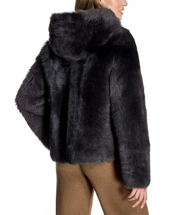 MAXIMILIAN Hooded Toscana Lamb Jacket