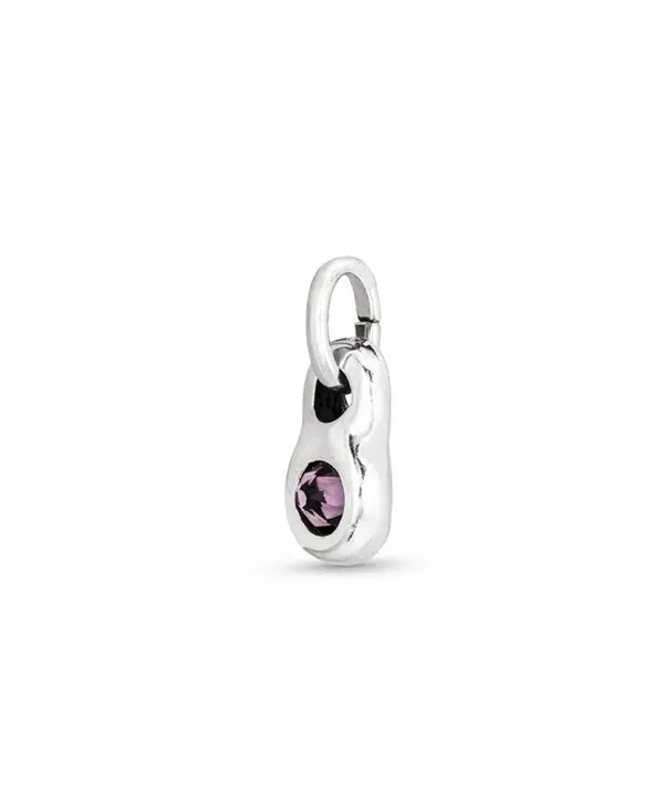 UNODE50 Charm With Pink Crystal